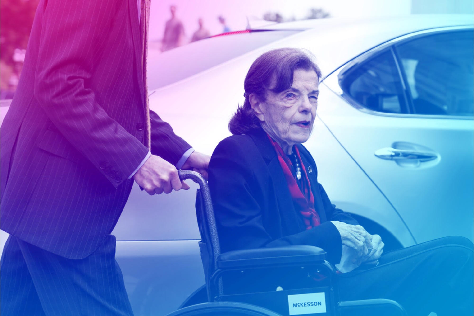 Feinstein wheeled into Senate, asks, ‘Where am I going?’ – True News Media